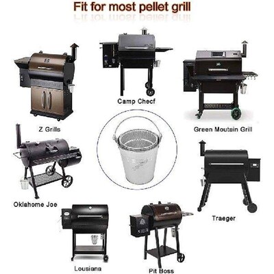 Disposable Grease Bucket Liners Fit for Traeger Wood Fired