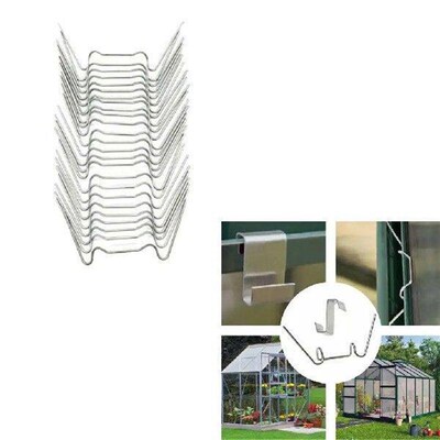 25Pcs W Glazing Stainless for Greenhouse 1.2mm Thick