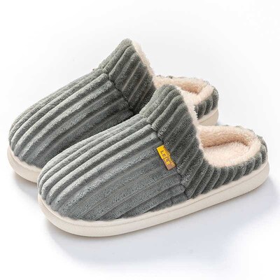 Winter Cotton Slippers Female Couple Home Warm Maomao Indoor