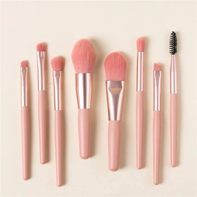8Pcs Soft Fluffy Makeup Brushes Set for cosmetics Foundation