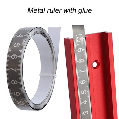 Stainless Steel Miter Track Tape Measure Self Adhesive Metri