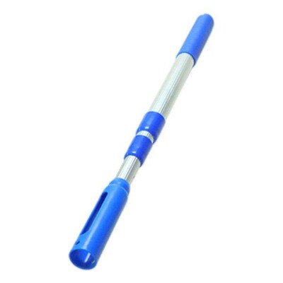 Telescopic Swimming Pool Pole Rod Strong Lightweight Blue