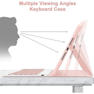 For iPad 10th Generation 2023 10.9 Inch Case with Keyboard,D