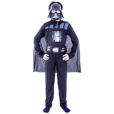 Boy Claic Movie Mak Cotume Printed Cartoon Darth Vader Cape