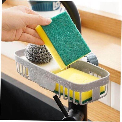Kitchen Accessories Sink Drain Rack Storage Faucet Holder