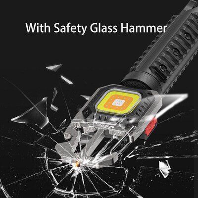 Mini keychain flashlight multifunctional outdoor portable li