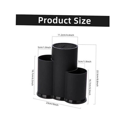 Knife Holder Stand for Knives Multi-Function Plastic Stands