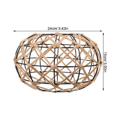 Pendant Light Fixtures Woven Lampshade Covers Vintage