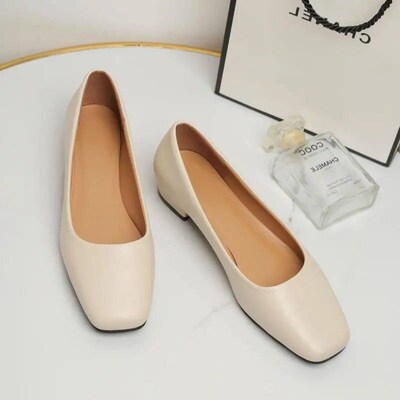 2024 Spring Women Flat Shoes Casual Low Heels Office Work Sh