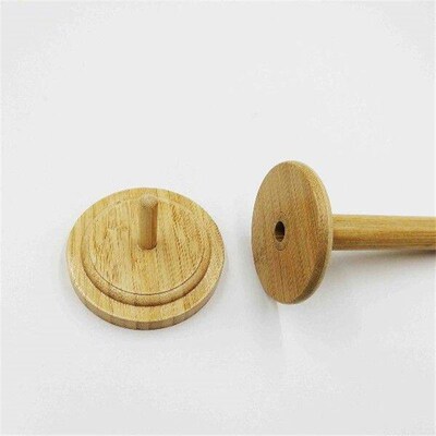Wool Unwinder Wood Ball Bearing Wool Holder Yarn Holder For