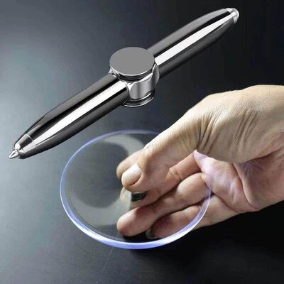 Creatve Mult-Functon LED Pen Spnnng Decompresson Gyro
