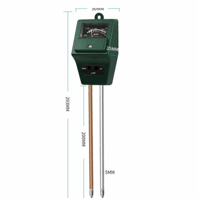3 in 1 Soil Moisture Tester Humidimetre Meter Detector Garde