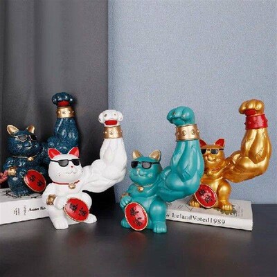 Muscular Lucky Cat Unicorn Arm Good Fortune Jumbo Arm