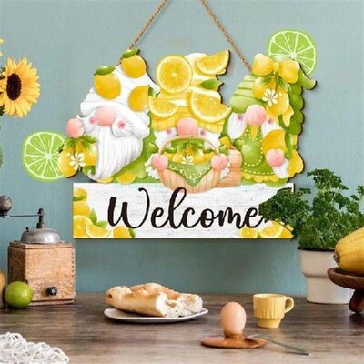 Spring Hangings Sign Decors FestivalSpring Pattern Easy