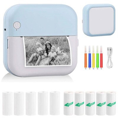 Printer, Portable Thermal Photo Printer, Inkless er Maker Ma