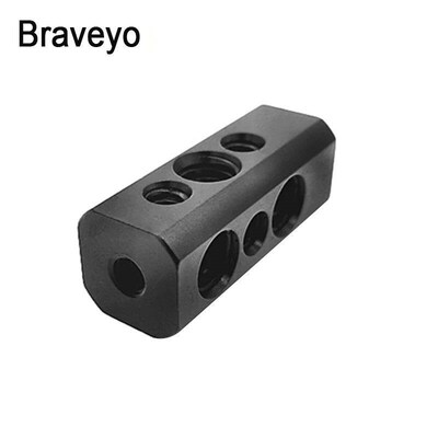 Aluminum Multi Hole Conversion Nut Base 1/4-20 to 3/8-16 Inc
