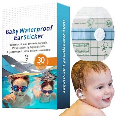 Ear Shower Caps Soft Waterproof Ear Covers 30PCS