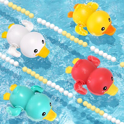 New Summer Bathroom Bath Shower Baby Clockwork Swimming Chil
