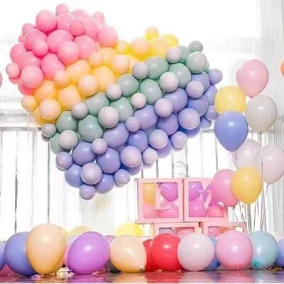 Blue Balloons Air Ballons Deco Birthday Star Foil Baloon