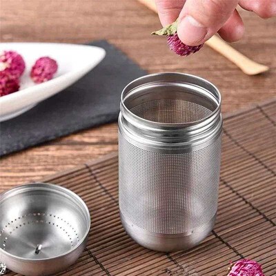 Tea Strainer Stainless Steel Tea Infuser Tea Leaves Spice Se