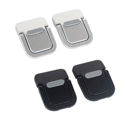 2pcs Laptop Stand Portable Metal Holder Foldable Nvisible La