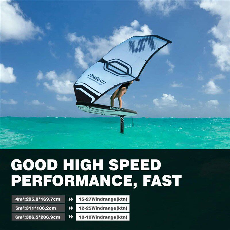 Spatium Inflatable Wing Foil Surfing Handheld Windsurfing Wi