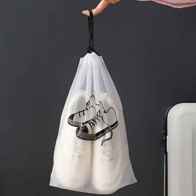 10/1Pc Tranparent Shoe Storage Bag Portable Travel Packing D