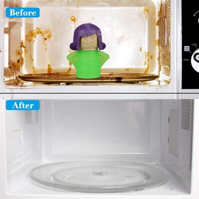 Angry Mom Microwave Oven Steam Cleaner Kitchens Cleaning