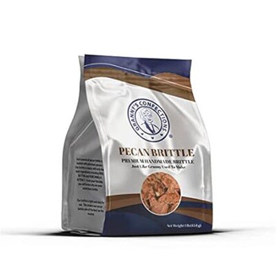 Grannys Confections Handmade Pecan Brittle. Grade A Pec