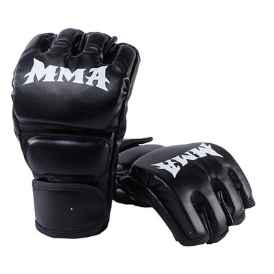 Thick Boxing Gloves Mma Gloves Half Finger Sanda Taekwondo 1