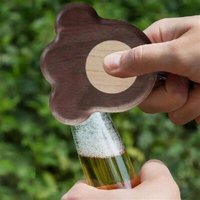 Magnetic Beer Bottle Opener Small Fridge Magnet Beer Bottle