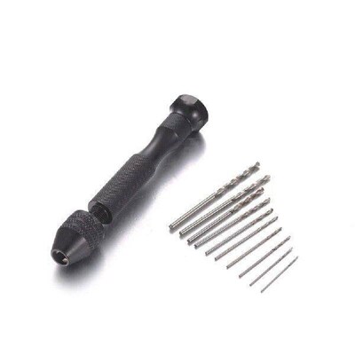 Swivel Head Pin 10pcs Micro Twist Drill Bits Aluminum Alloy
