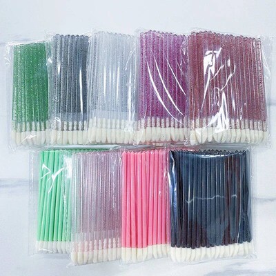 wholesale 50/100pcs Dsposable Eyelash Brush Mascara pplcator