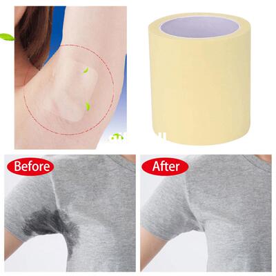 1 Roll 6m Transparent Armpit Prevent Sweat Pads Underarm Pad