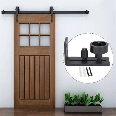 Adjustable Carbon Steel Floor Guide for sliding Barn Door