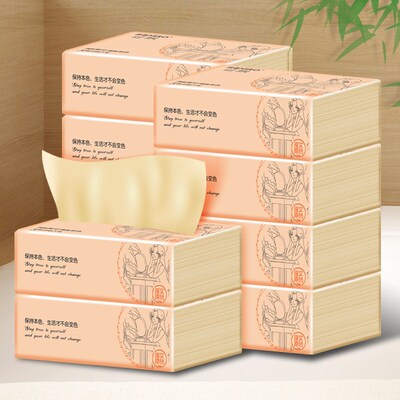10包便携装竹浆抽纸卫生纸抽纸巾10PCS tissue toilet paper napk