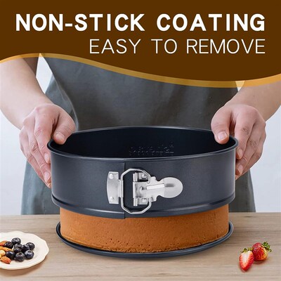 Cake Pan Set for Baking Non-Stick Springform Pans Set
