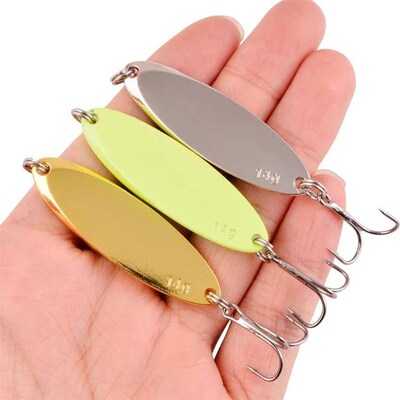 1pcs 3g 7g 14g 21g 28g 56G Metal Spinner Spoon Fishing Lure