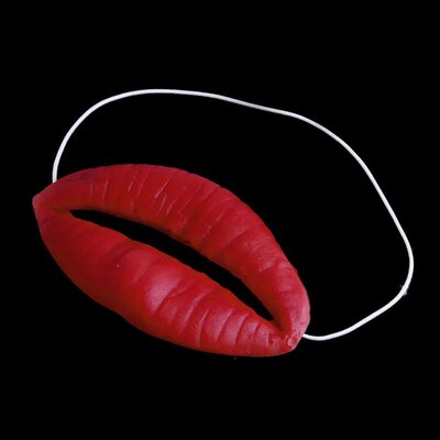 Props Jokes Sausage Red Lips Thick Halloween Funny Horror