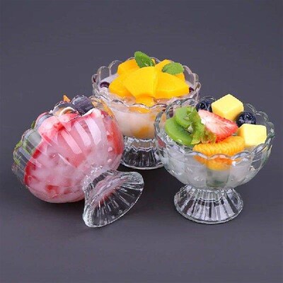 Simulation Fruit Cream Pudding Cake Fake Mousse Cup
