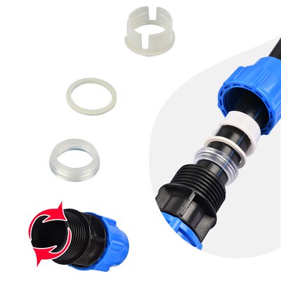 20/25/32/40/50mm PVC PE Tube Tap Water Splitter Plastic Quic