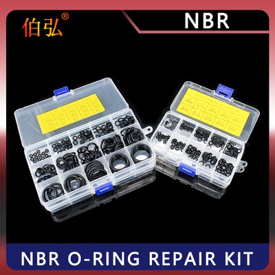 Boxed nitrile silicone rubber O-ring repair kit faucet seali
