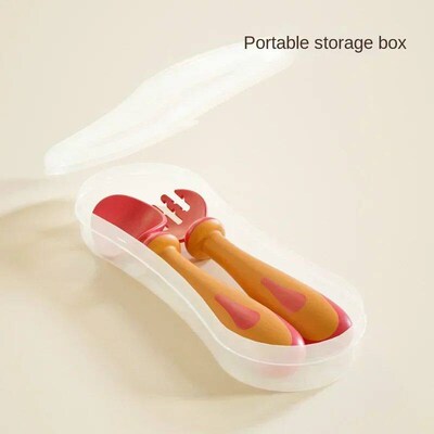 Upgrade Baby Twist Spoon Baby Feeding Supplies Kids Practice