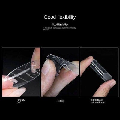 120Pcs/Box 12 Sizes False Nails Tips Rapid Extension Nails