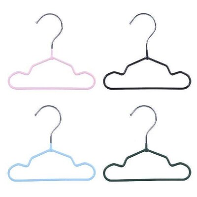 NonSlip Apparel Hanger for Organizing Small Pet Dog Cats