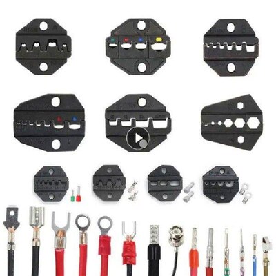Crimping Tool Pliers Jaws Pliers Dies Plug Tube Insulation