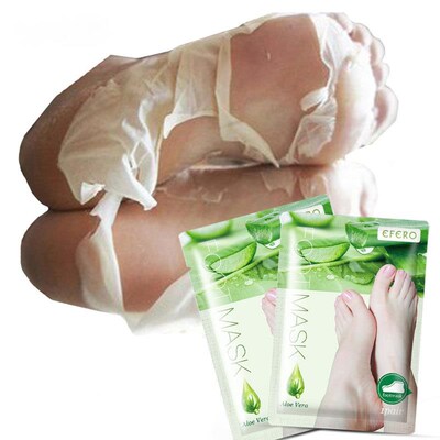Aloe Vera Foot Mask Peeling for Legs Feet Mask Scrub Exfolia