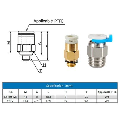 Creality  PTFE Tube Remote Guide Feeding Tube Extruder for C