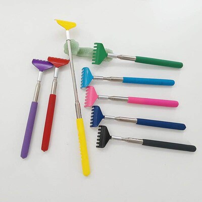 Retrtable Bk Scratcher Hand Grip Relieve Itching Telesco