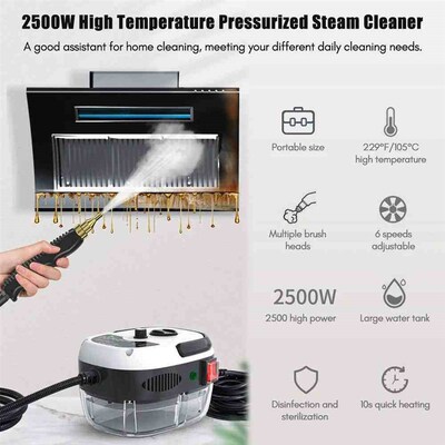 Steam Cleaner Handheld Steam Cleaner 1500W High Power 6 Spee